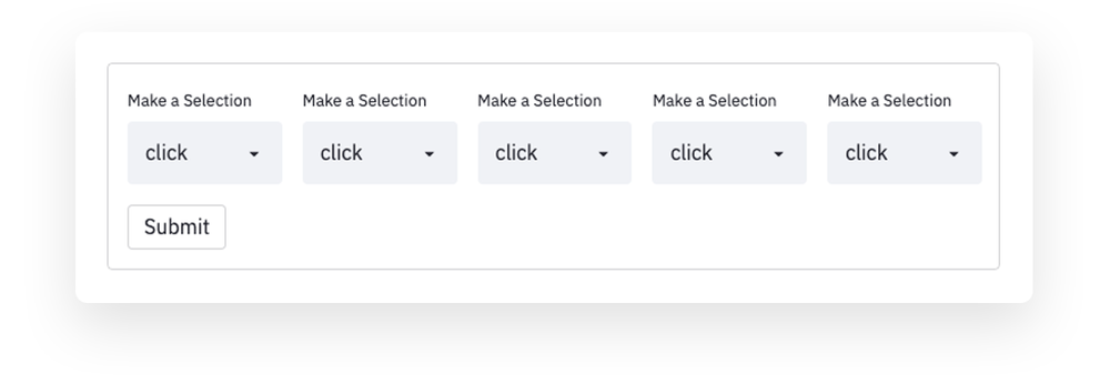 Batch Input Widgets | Introducing Submit Button & Forms